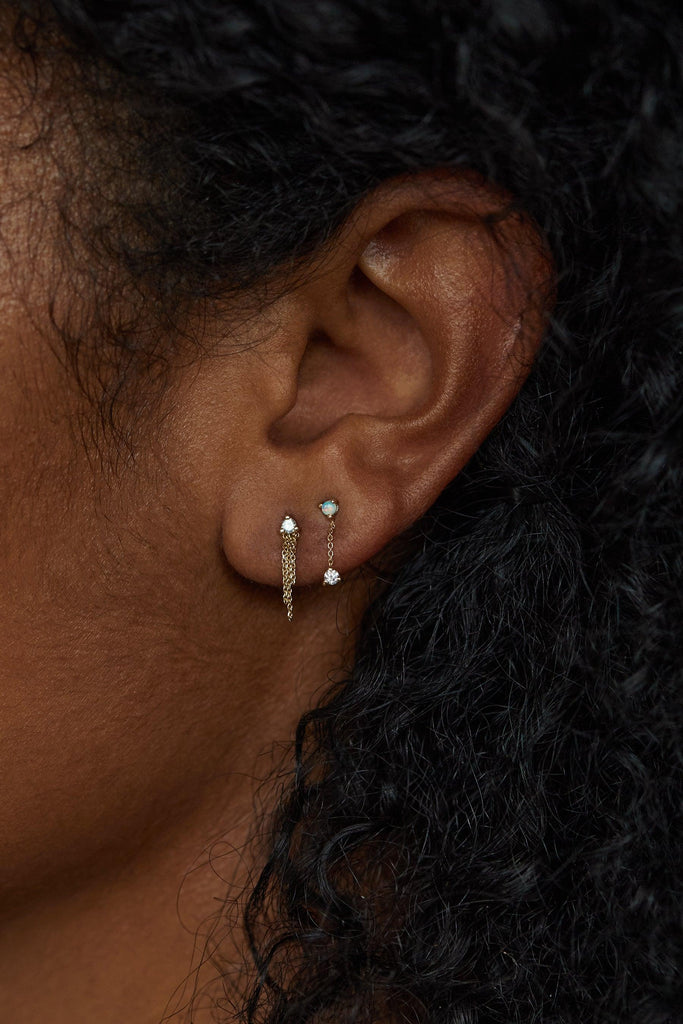 Diamond Mist Earring - Single – WWAKE
