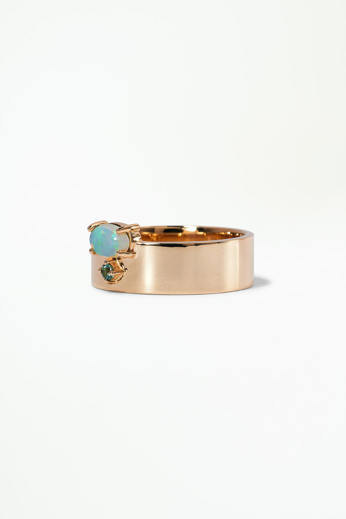 Opal and Tourmaline Bricolage Ring – WWAKE