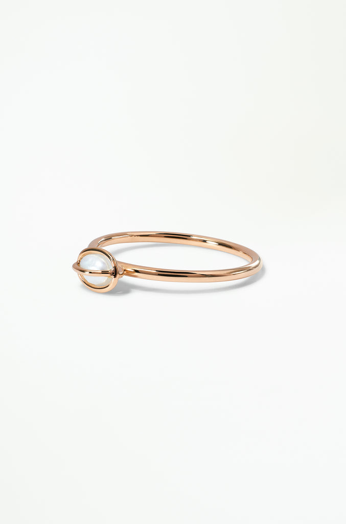 Caged Pearl Ring – WWAKE