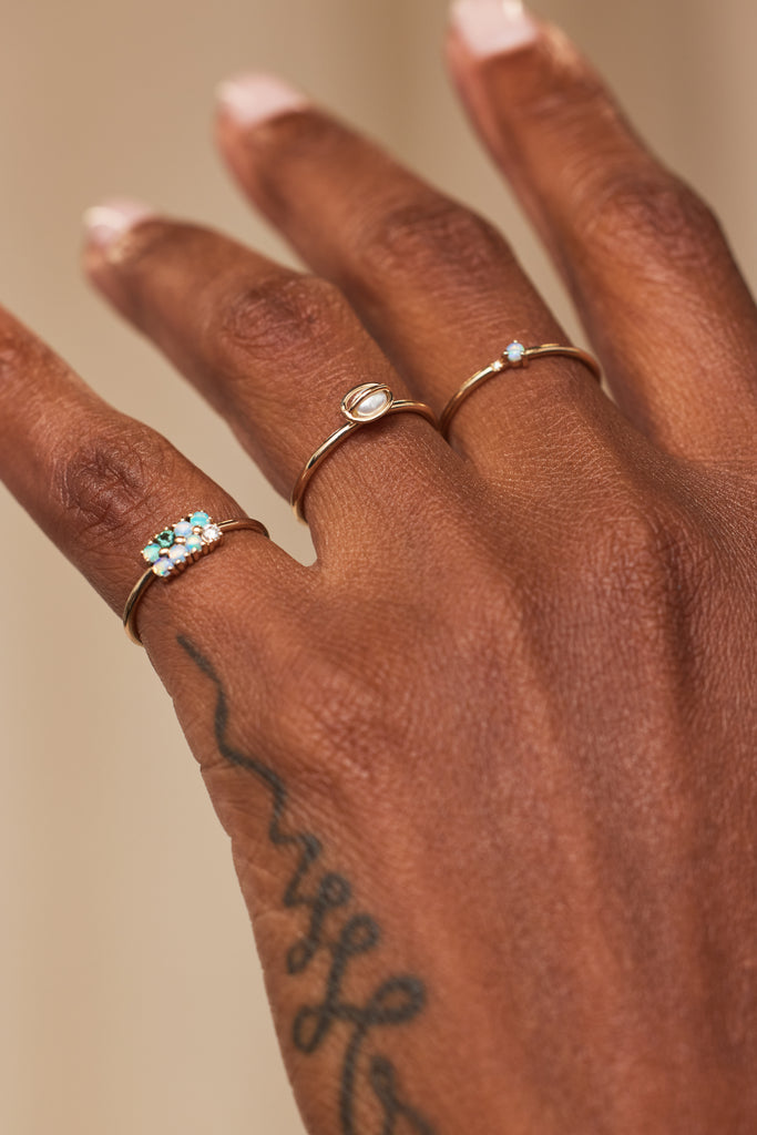 Caged Pearl Ring – WWAKE