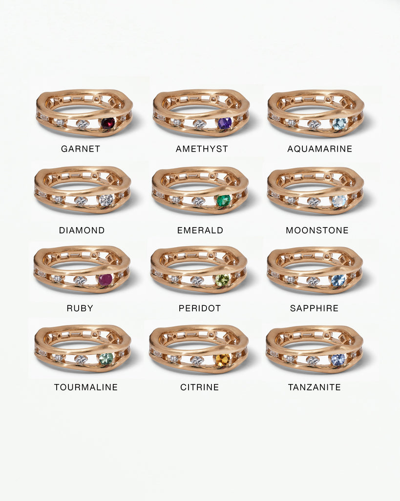 Birthstone Float Ring – WWAKE