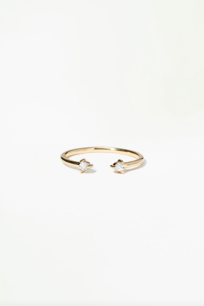 One of a Kind Two-Step Diamond Ring – WWAKE
