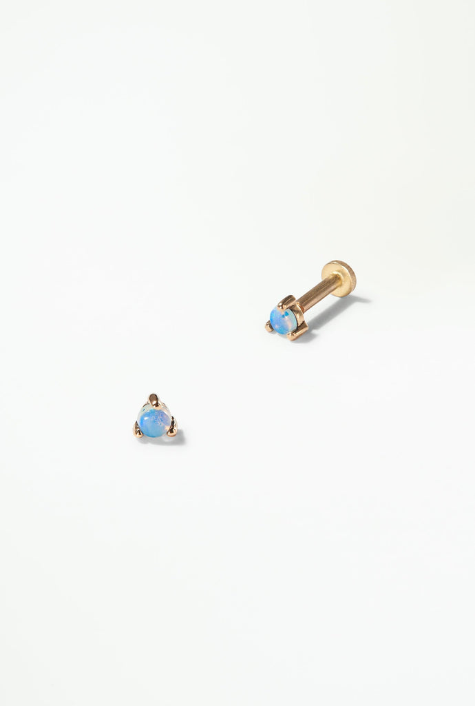 Small Opal Stud - Flat Back - Single – WWAKE