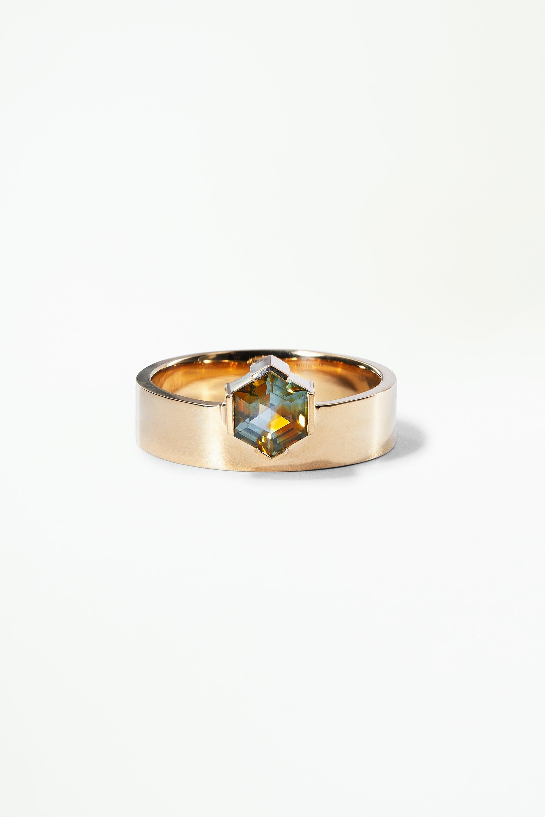 One of a Kind Hexagon Sapphire Monolith – WWAKE