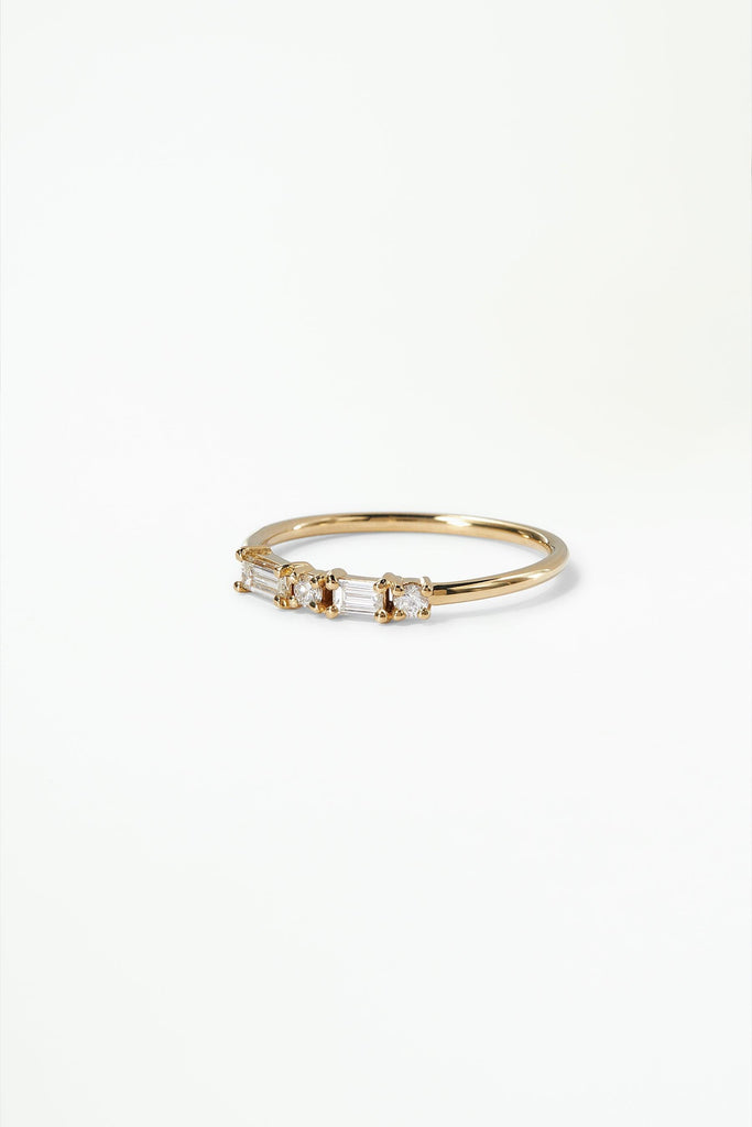 Diamond Pillar Ring – WWAKE