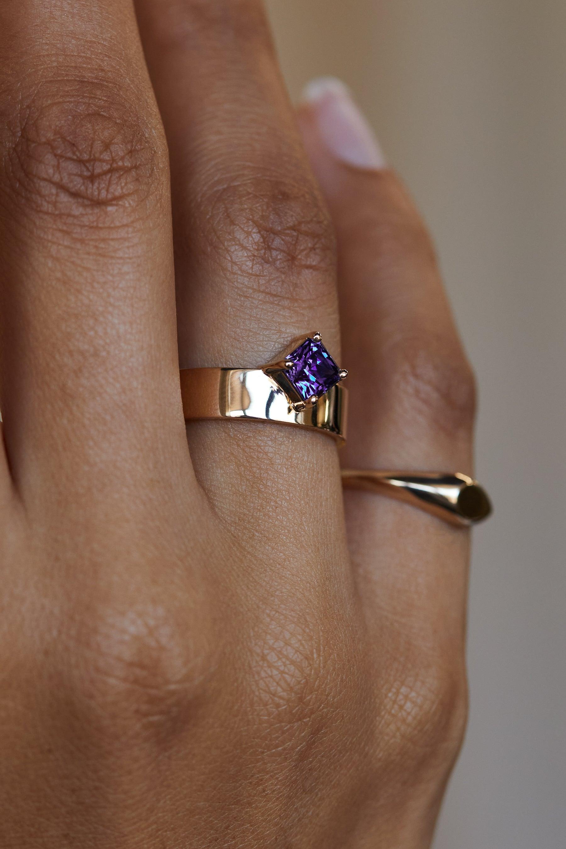 One of a Kind Color Change Sapphire Monolith – WWAKE