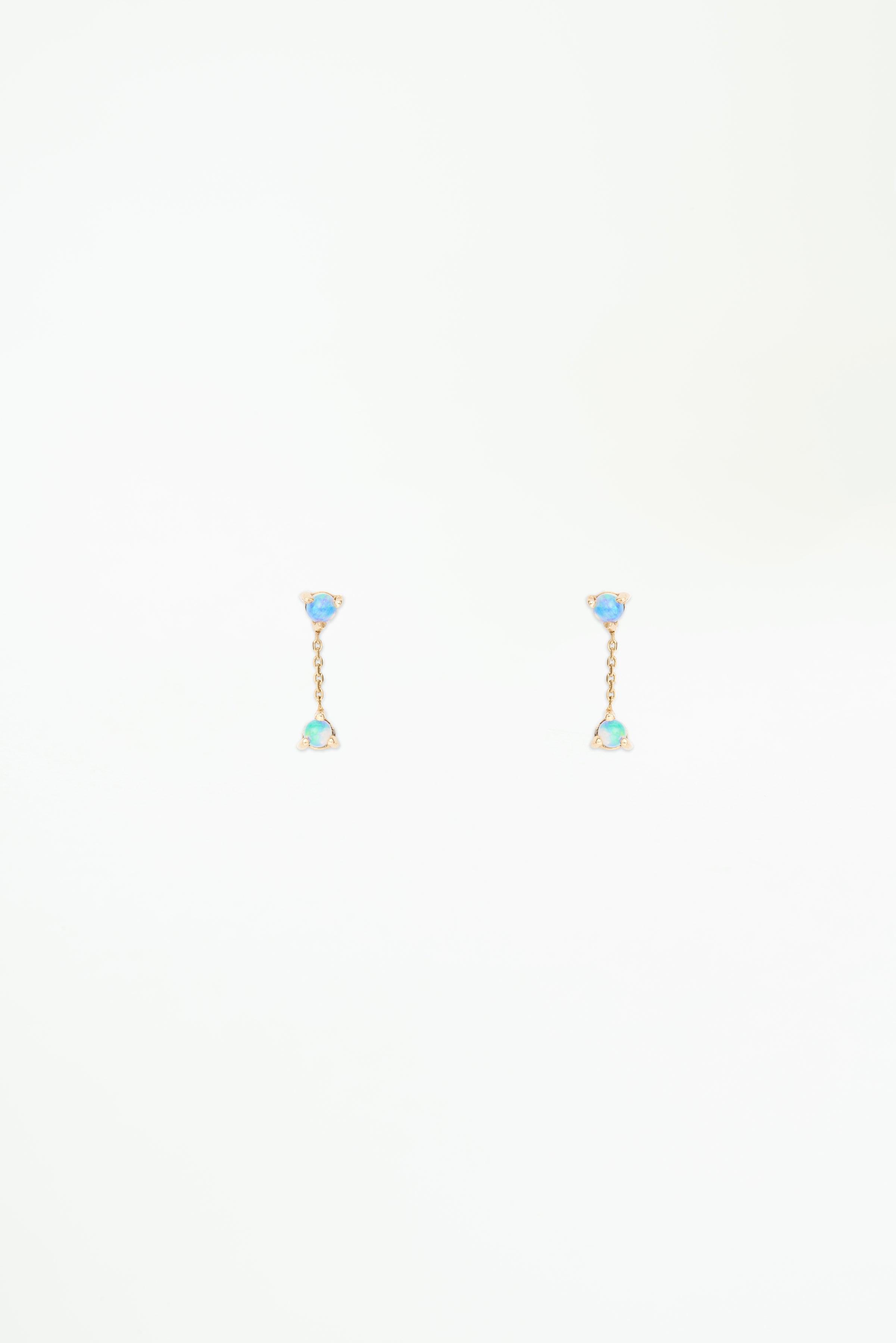 Small Two-Step Chain Earring - Single – WWAKE