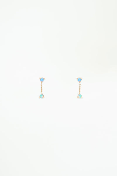 Small Two-Step Chain Earring - Single – WWAKE
