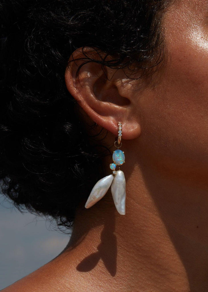 Cluster Pearl Earrings - Pair – WWAKE
